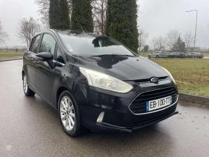 Melns Ford B-Max 2016 Tauragė, ar dzinēja tilpumu 1.50 L un nobraukumu 120 tūkst. km par 4300 €, foto  vietnē AUTOMOTO.COM.LV