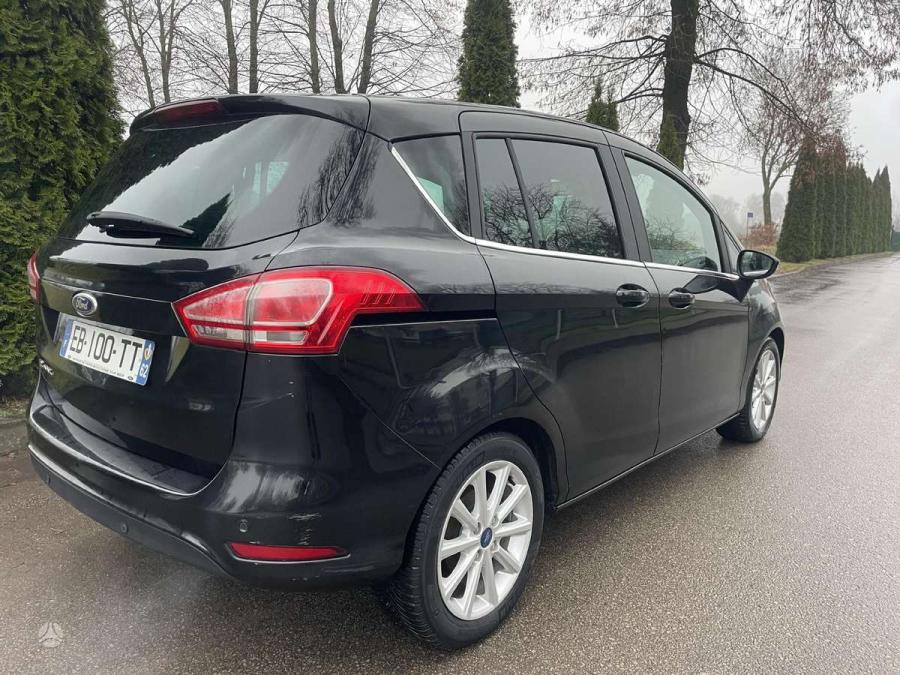 Melns Ford B-Max 2016 Tauragė, ar dzinēja tilpumu 1.50 L un nobraukumu 120 tūkst. km par 4300 €, foto 2 vietnē AUTOMOTO.COM.LV