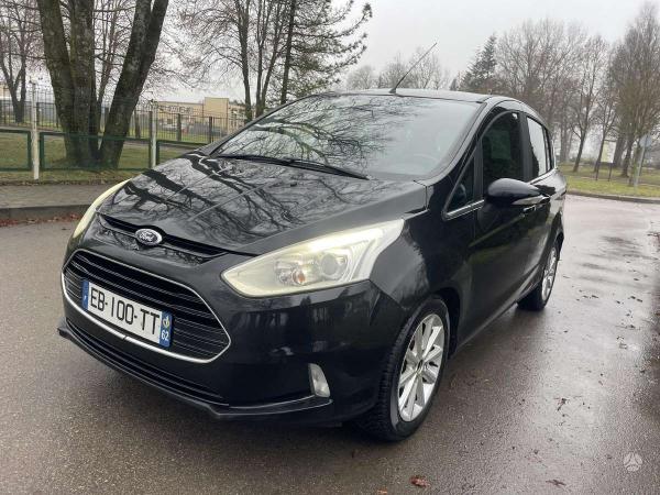 Melns Ford B-Max 2016 Tauragė, ar dzinēja tilpumu 1.50 L un nobraukumu 120 tūkst. km par 4300 €, foto 4 vietnē AUTOMOTO.COM.LV
