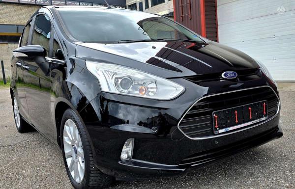 Black Ford B-Max 2017 in Kretinga, with an engine capacity of 1.00 L and mileage of 186 thousand km for 5550 €, photo 1 on AUTOMOTO.COM.LV