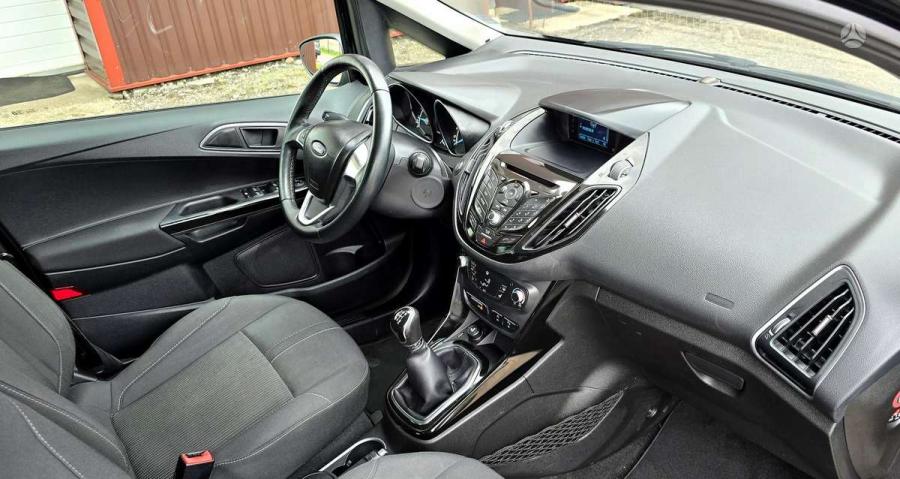 Black Ford B-Max 2017 in Kretinga, with an engine capacity of 1.00 L and mileage of 186 thousand km for 5550 €, photo 22 on AUTOMOTO.COM.LV