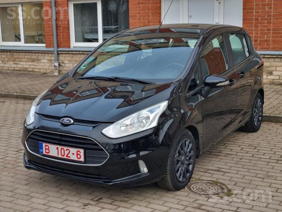 Melns Ford B-Max 2014 Ogre, ar dzinēja tilpumu 1.00 L un nobraukumu 147 tūkst. km par 4550 €, foto 1 vietnē AUTOMOTO.COM.LV