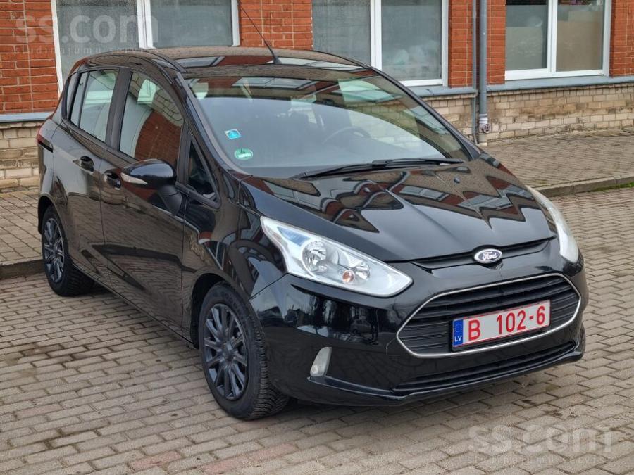 Melns Ford B-Max 2014 Ogre, ar dzinēja tilpumu 1.00 L un nobraukumu 147 tūkst. km par 4550 €, foto 4 vietnē AUTOMOTO.COM.LV