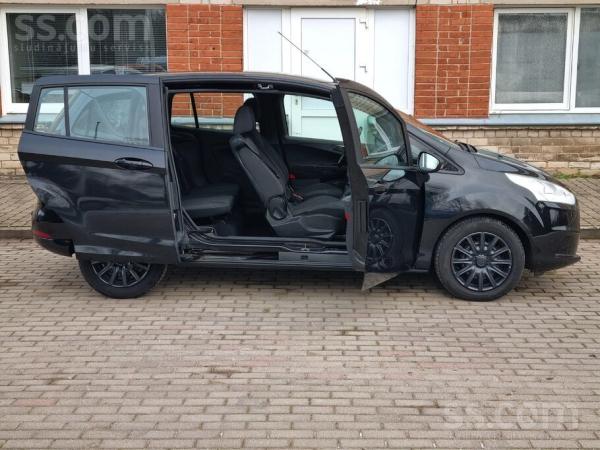 Melns Ford B-Max 2014 Ogre, ar dzinēja tilpumu 1.00 L un nobraukumu 147 tūkst. km par 4550 €, foto 6 vietnē AUTOMOTO.COM.LV