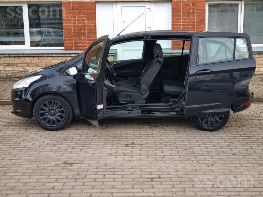 Melns Ford B-Max 2014 Ogre, ar dzinēja tilpumu 1.00 L un nobraukumu 147 tūkst. km par 4550 €, foto 8 vietnē AUTOMOTO.COM.LV