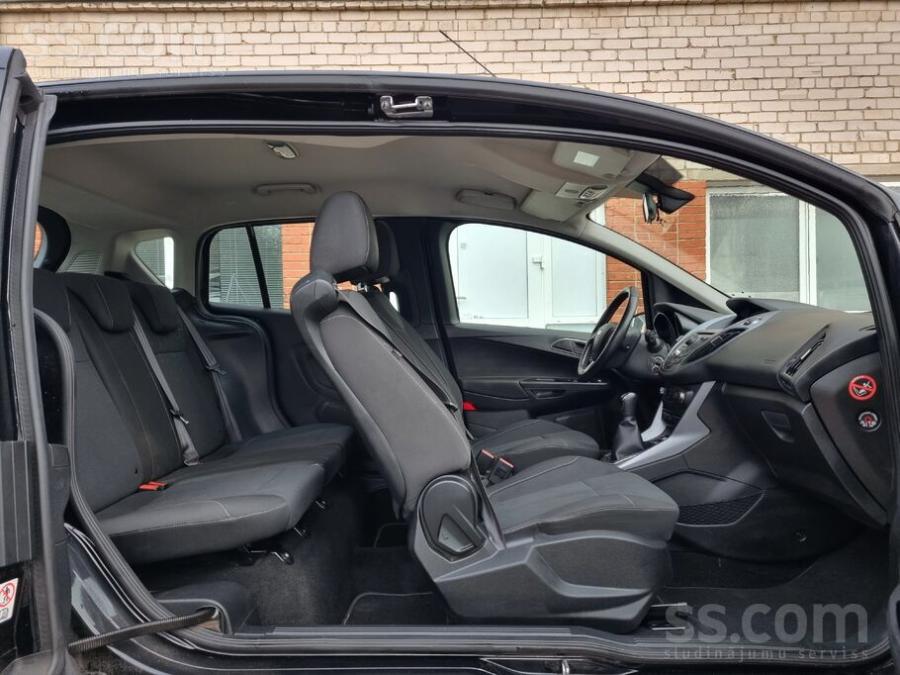 Melns Ford B-Max 2014 Ogre, ar dzinēja tilpumu 1.00 L un nobraukumu 147 tūkst. km par 4550 €, foto 12 vietnē AUTOMOTO.COM.LV