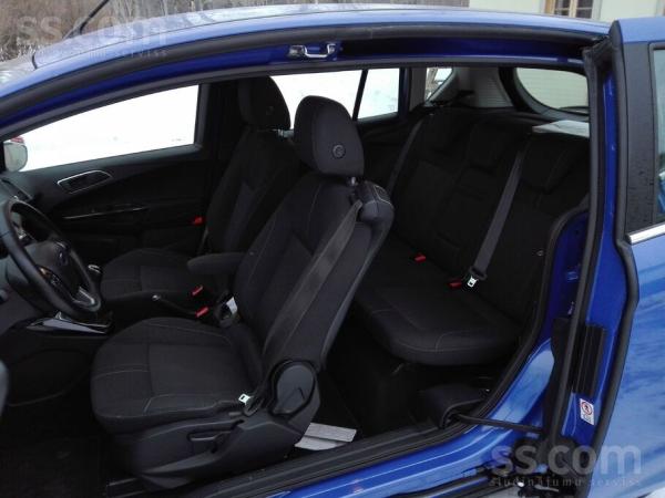 Zils Ford B-Max 2014 Cēsis, ar dzinēja tilpumu 1.50 L un nobraukumu 210 tūkst. km par 4300 €, foto 3 vietnē AUTOMOTO.COM.LV