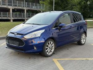 Blue Ford B-Max 2016 in Vilnius, with an engine capacity of 1.00 L and mileage of 146 thousand km for 5350 €, photo  on AUTOMOTO.COM.LV