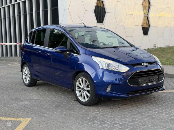 Zils Ford B-Max 2016 Viļņa, ar dzinēja tilpumu 1.00 L un nobraukumu 146 tūkst. km par 5350 €, foto 3 vietnē AUTOMOTO.COM.LV