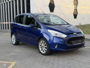 Blue Ford B-Max 2016 in Vilnius, with an engine capacity of 1.00 L and mileage of 146 thousand km for 5350 €, photo 4 on AUTOMOTO.COM.LV