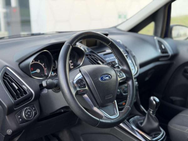 Blue Ford B-Max 2016 in Vilnius, with an engine capacity of 1.00 L and mileage of 146 thousand km for 5350 €, photo 7 on AUTOMOTO.COM.LV