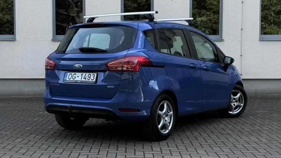 Zils Ford B-Max 2013 Jelgava, ar dzinēja tilpumu 1.00 L un nobraukumu 190 tūkst. km par 4400 €, foto 6 vietnē AUTOMOTO.COM.LV