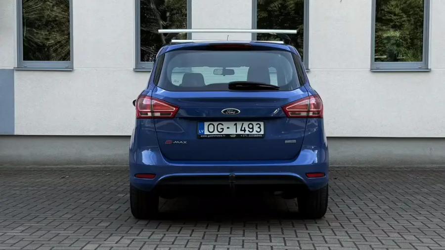Zils Ford B-Max 2013 Jelgava, ar dzinēja tilpumu 1.00 L un nobraukumu 190 tūkst. km par 4400 €, foto 7 vietnē AUTOMOTO.COM.LV