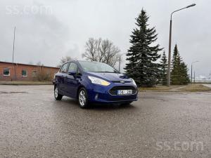 Zils Ford B-Max 2014 Cēsis, ar dzinēja tilpumu 1.60 L un nobraukumu 0 tūkst. km par 4950 €, foto  vietnē AUTOMOTO.COM.LV