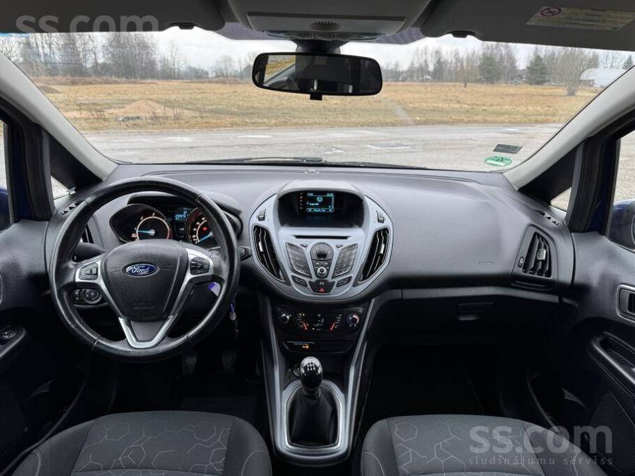 Zils Ford B-Max 2014 Cēsis, ar dzinēja tilpumu 1.60 L un nobraukumu 0 tūkst. km par 4950 €, foto 17 vietnē AUTOMOTO.COM.LV