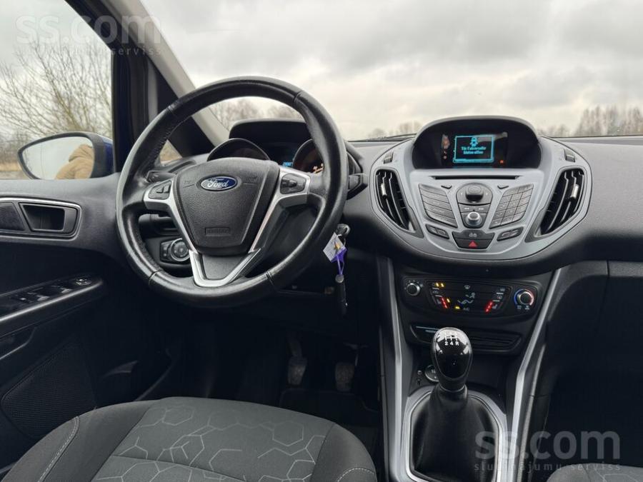 Zils Ford B-Max 2014 Cēsis, ar dzinēja tilpumu 1.60 L un nobraukumu 0 tūkst. km par 4950 €, foto 19 vietnē AUTOMOTO.COM.LV
