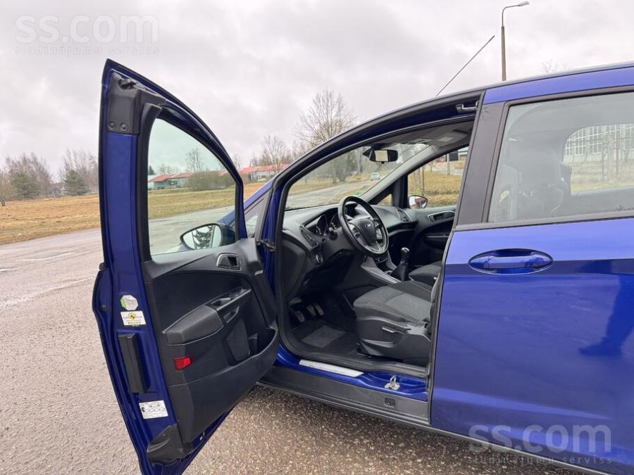 Zils Ford B-Max 2014 Cēsis, ar dzinēja tilpumu 1.60 L un nobraukumu 0 tūkst. km par 4950 €, foto 24 vietnē AUTOMOTO.COM.LV