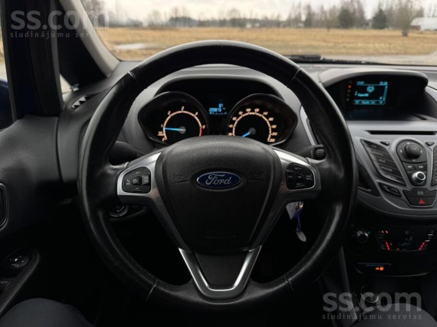 Zils Ford B-Max 2014 Cēsis, ar dzinēja tilpumu 1.60 L un nobraukumu 0 tūkst. km par 4950 €, foto 28 vietnē AUTOMOTO.COM.LV