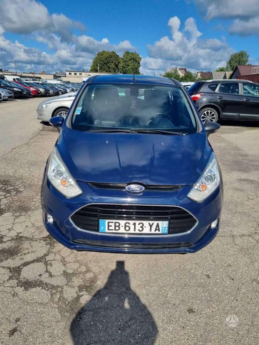 Blue Ford B-Max 2016 in Taurage, with an engine capacity of 1.50 L and mileage of 244 thousand km for 4700 €, photo 1 on AUTOMOTO.COM.LV