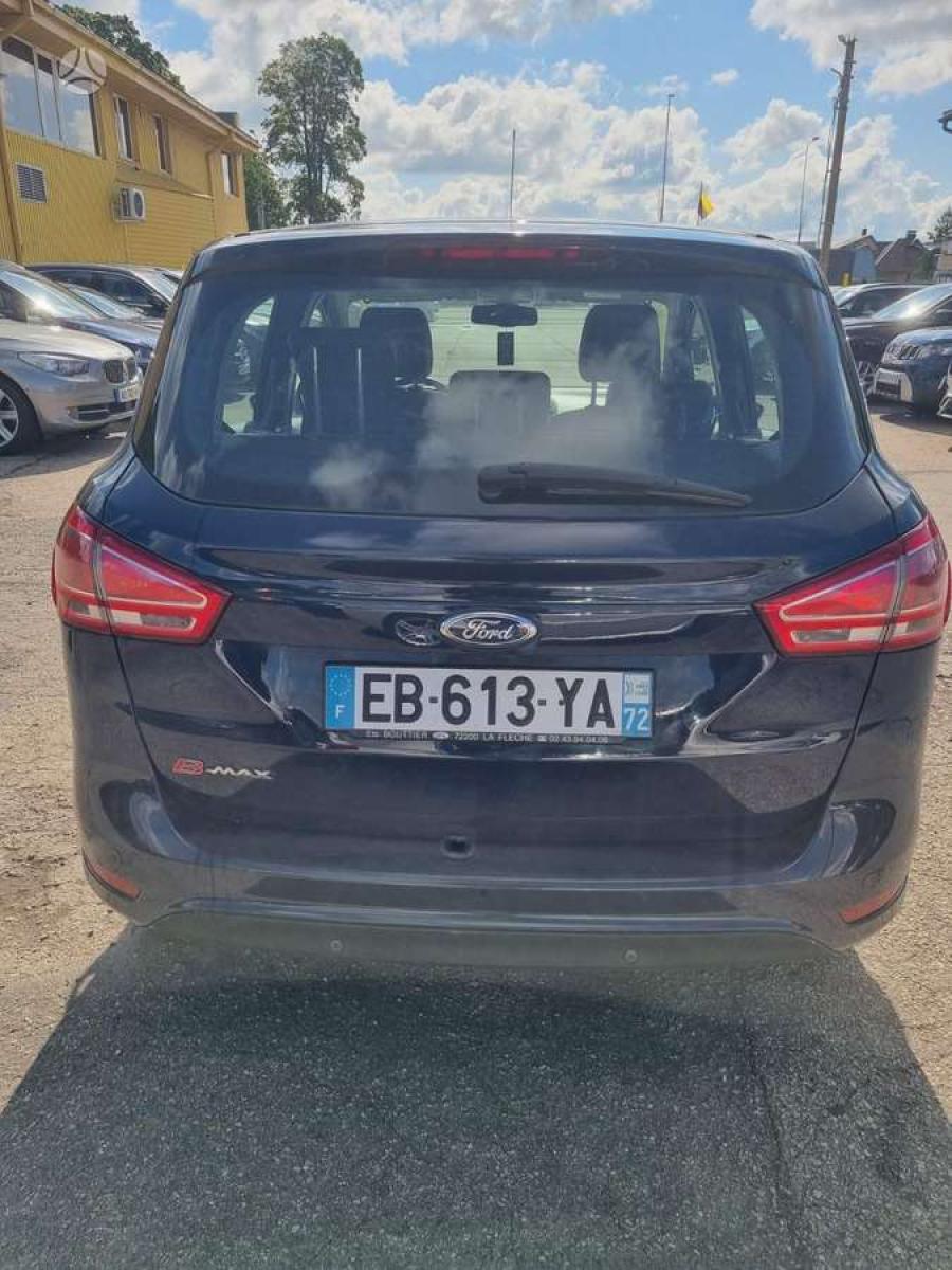 Blue Ford B-Max 2016 in Taurage, with an engine capacity of 1.50 L and mileage of 244 thousand km for 4700 €, photo 5 on AUTOMOTO.COM.LV