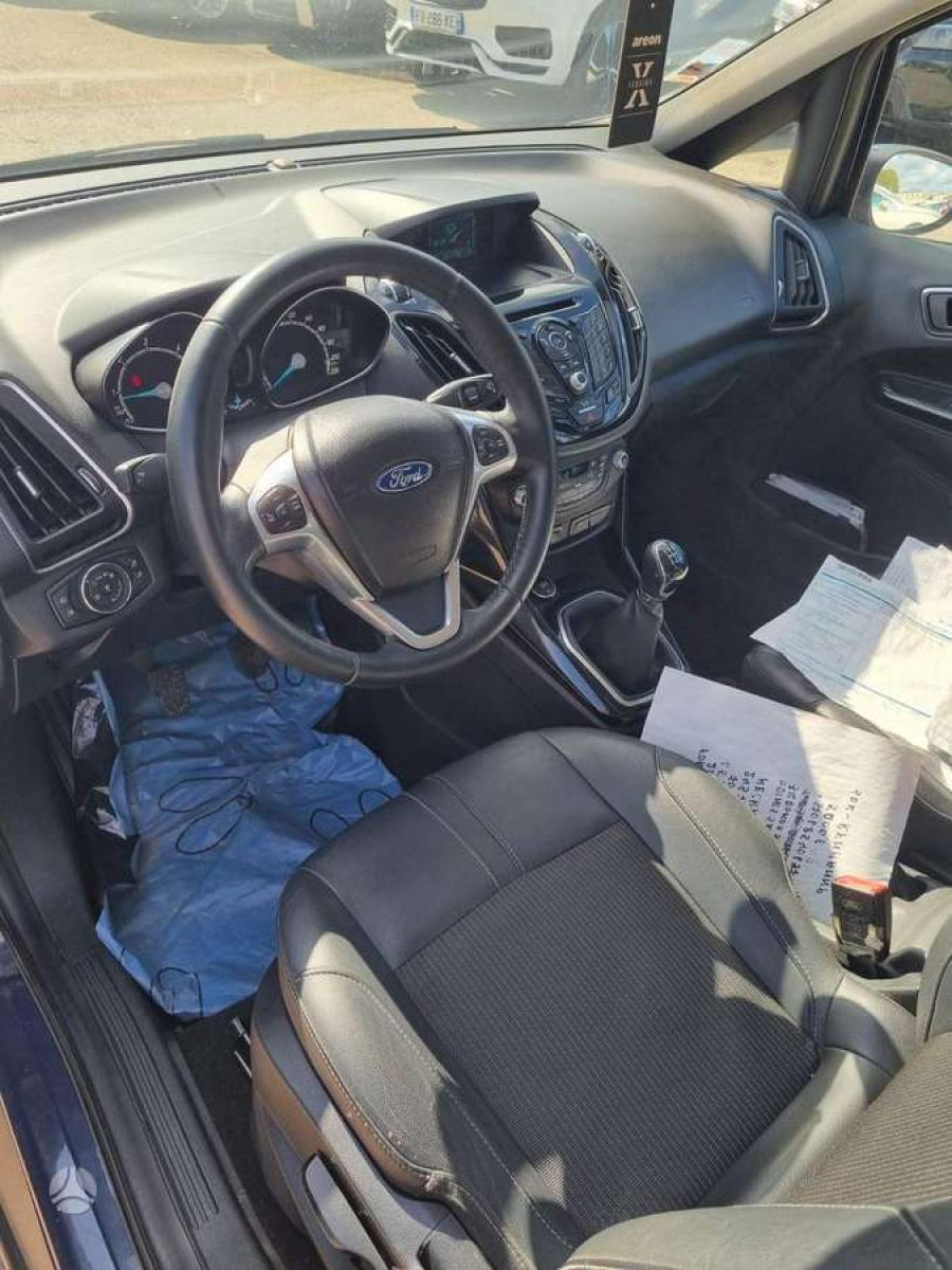 Blue Ford B-Max 2016 in Taurage, with an engine capacity of 1.50 L and mileage of 244 thousand km for 4700 €, photo 10 on AUTOMOTO.COM.LV