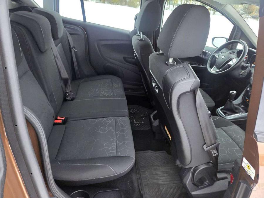 Brūns Ford B-Max 2013 Kėdainiai, ar dzinēja tilpumu 1.00 L un nobraukumu 111 tūkst. km par 4300 €, foto 19 vietnē AUTOMOTO.COM.LV