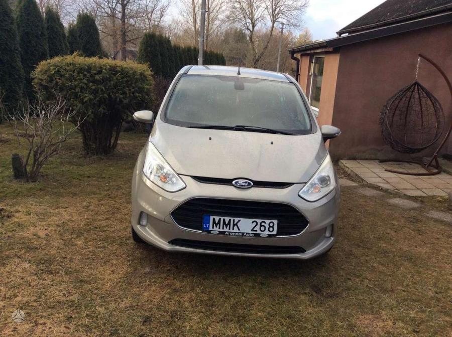 Brown Ford B-Max 2013 in Kelme, with an engine capacity of 1.00 L and mileage of 154 thousand km for 3400 €, photo 10 on AUTOMOTO.COM.LV