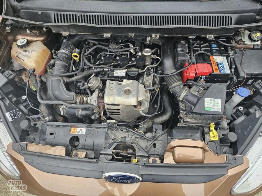 Brūns Ford B-Max 2015 Šakiai, ar dzinēja tilpumu 1.00 L un nobraukumu 118 tūkst. km par 4500 €, foto 12 vietnē AUTOMOTO.COM.LV
