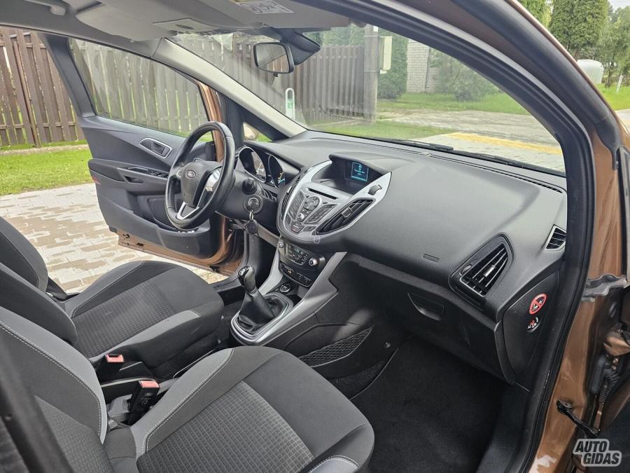 Brūns Ford B-Max 2015 Šakiai, ar dzinēja tilpumu 1.00 L un nobraukumu 118 tūkst. km par 4500 €, foto 15 vietnē AUTOMOTO.COM.LV