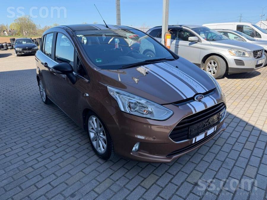 Brūns Ford B-Max 2016 Talsi, ar dzinēja tilpumu 1.50 L un nobraukumu 179 tūkst. km par 7700 €, foto 4 vietnē AUTOMOTO.COM.LV