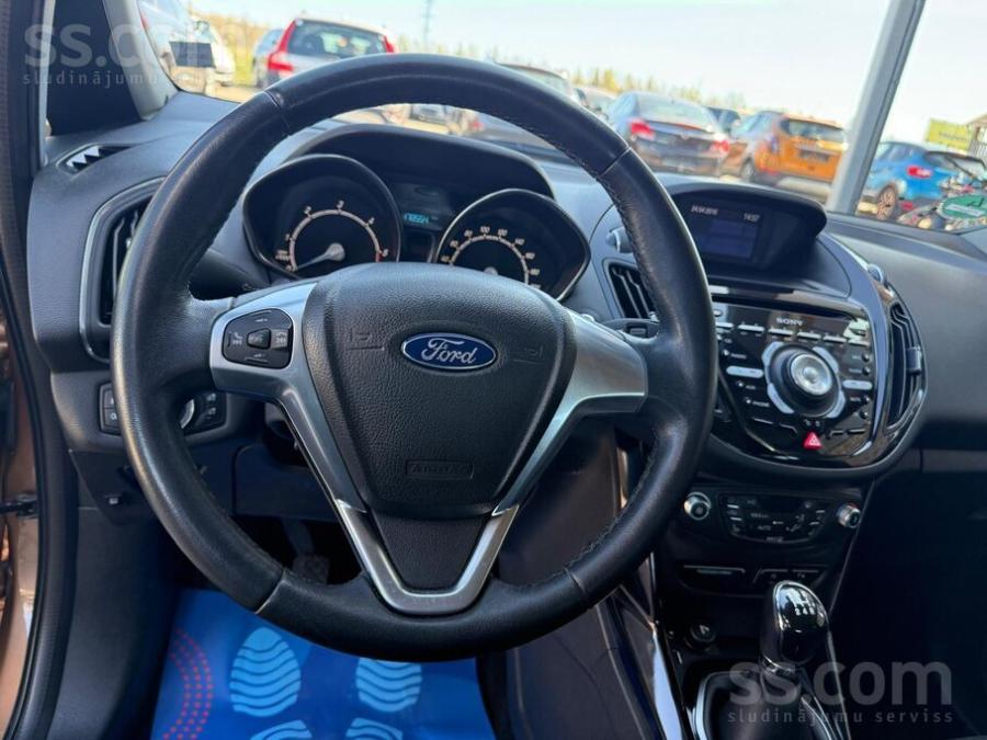 Brūns Ford B-Max 2016 Talsi, ar dzinēja tilpumu 1.50 L un nobraukumu 179 tūkst. km par 7700 €, foto 21 vietnē AUTOMOTO.COM.LV