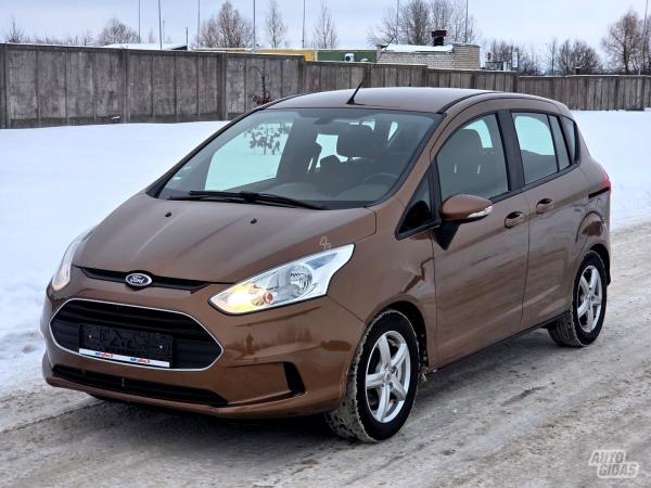Brown Ford B-Max 2013 in Vilnius, with an engine capacity of 1.00 L and mileage of 111 thousand km for 4300 €, photo 3 on AUTOMOTO.COM.LV