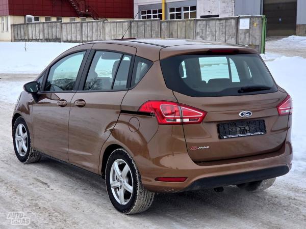 Brown Ford B-Max 2013 in Vilnius, with an engine capacity of 1.00 L and mileage of 111 thousand km for 4300 €, photo 5 on AUTOMOTO.COM.LV