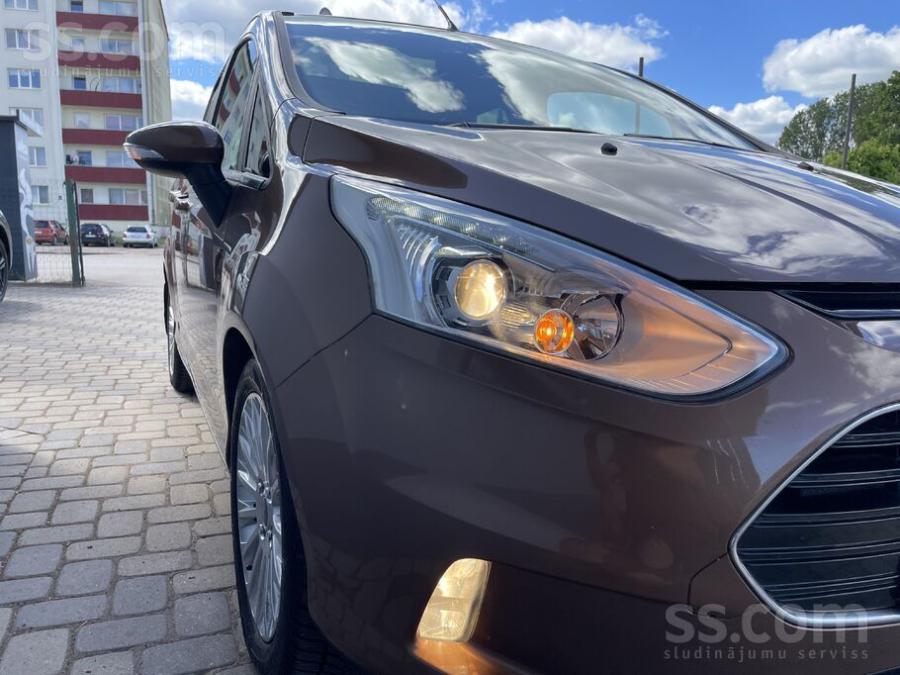 Brūns Ford B-Max 2013 Talsi, ar dzinēja tilpumu 1.60 L un nobraukumu 220 tūkst. km par 4400 €, foto 24 vietnē AUTOMOTO.COM.LV