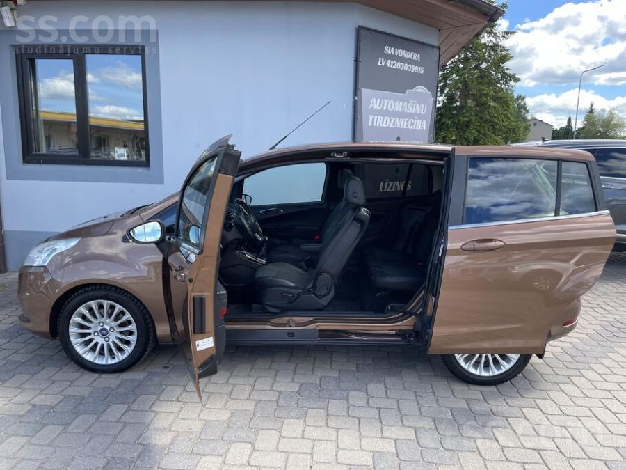 Brūns Ford B-Max 2013 Talsi, ar dzinēja tilpumu 1.60 L un nobraukumu 220 tūkst. km par 4400 €, foto 29 vietnē AUTOMOTO.COM.LV
