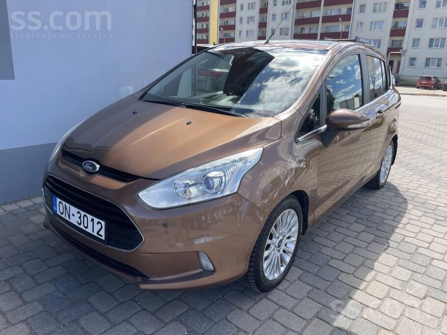 Brūns Ford B-Max 2013 Talsi, ar dzinēja tilpumu 1.60 L un nobraukumu 220 tūkst. km par 4400 €, foto 30 vietnē AUTOMOTO.COM.LV