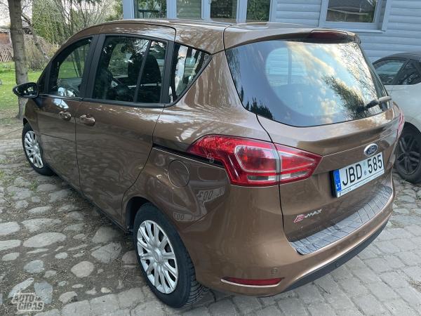 Brown Ford B-Max 2015 in Vilnius, with an engine capacity of 1.60 L and mileage of 190 thousand km for 4750 €, photo 4 on AUTOMOTO.COM.LV