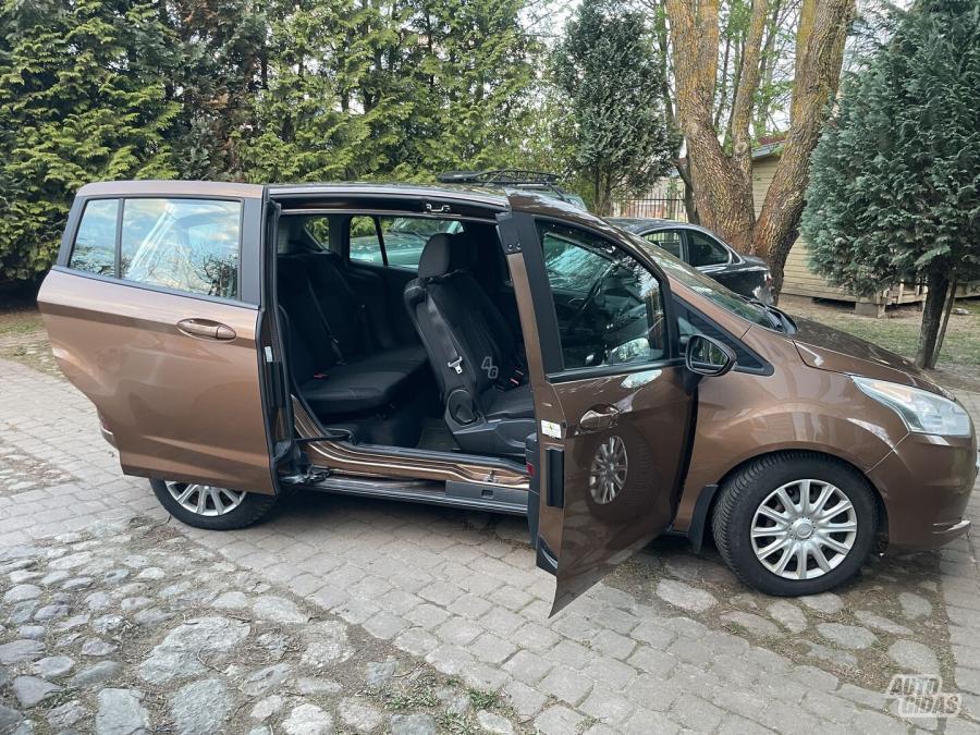 Brūns Ford B-Max 2015 Viļņa, ar dzinēja tilpumu 1.60 L un nobraukumu 190 tūkst. km par 4750 €, foto 7 vietnē AUTOMOTO.COM.LV