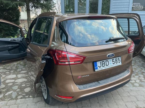 Brown Ford B-Max 2015 in Vilnius, with an engine capacity of 1.60 L and mileage of 190 thousand km for 4750 €, photo 7 on AUTOMOTO.COM.LV