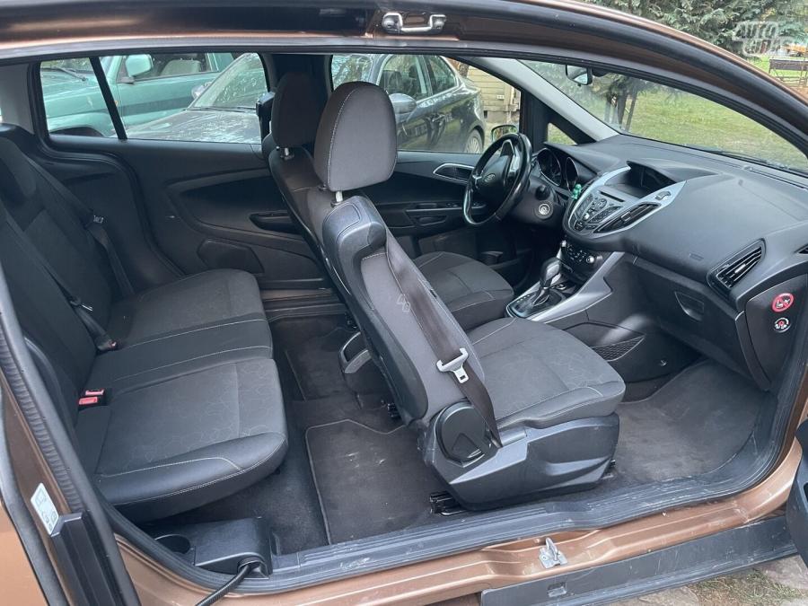 Brūns Ford B-Max 2015 Viļņa, ar dzinēja tilpumu 1.60 L un nobraukumu 190 tūkst. km par 4750 €, foto 11 vietnē AUTOMOTO.COM.LV