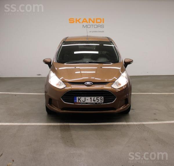 Brown Ford B-Max 2016 in Riga, with an engine capacity of 1.60 L and mileage of 134 thousand km for 6790 €, photo 2 on AUTOMOTO.COM.LV