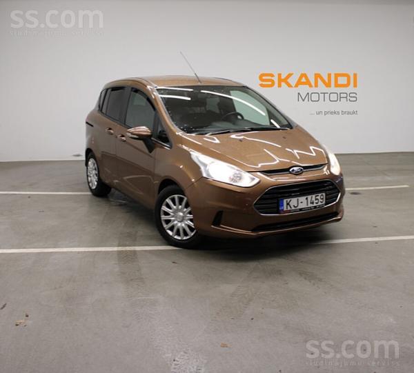 Brown Ford B-Max 2016 in Riga, with an engine capacity of 1.60 L and mileage of 134 thousand km for 6790 €, photo 3 on AUTOMOTO.COM.LV