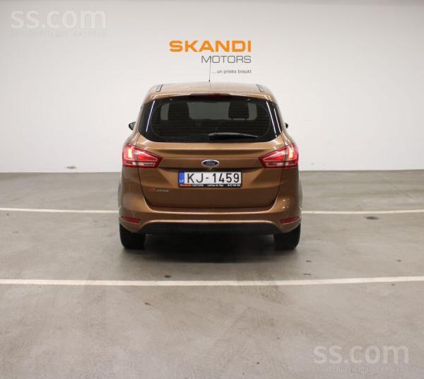 Brūns Ford B-Max 2016 Rīga, ar dzinēja tilpumu 1.60 L un nobraukumu 134 tūkst. km par 6790 €, foto 5 vietnē AUTOMOTO.COM.LV