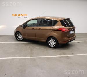 Brown Ford B-Max 2016 in Riga, with an engine capacity of 1.60 L and mileage of 134 thousand km for 6790 €, photo 6 on AUTOMOTO.COM.LV