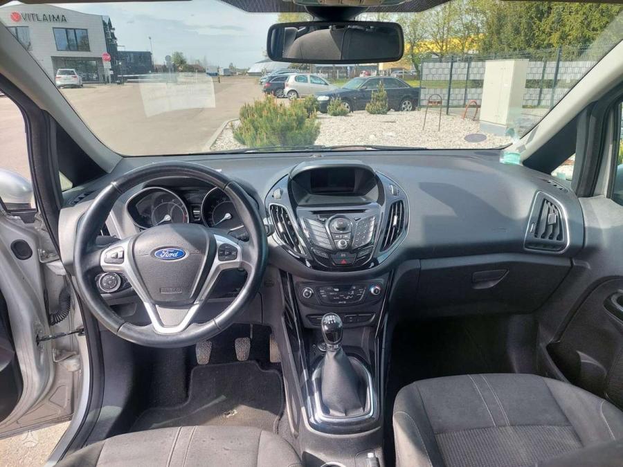 Pelēks Ford B-Max 2013 Tauragė, ar dzinēja tilpumu 1.00 L un nobraukumu 199 tūkst. km par 2500 €, foto 8 vietnē AUTOMOTO.COM.LV