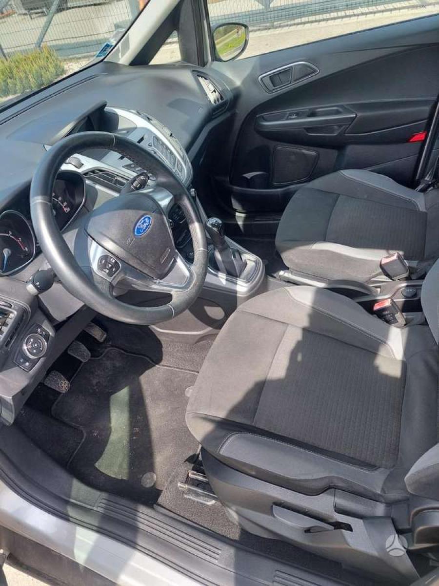 Pelēks Ford B-Max 2013 Tauragė, ar dzinēja tilpumu 1.00 L un nobraukumu 199 tūkst. km par 2500 €, foto 10 vietnē AUTOMOTO.COM.LV