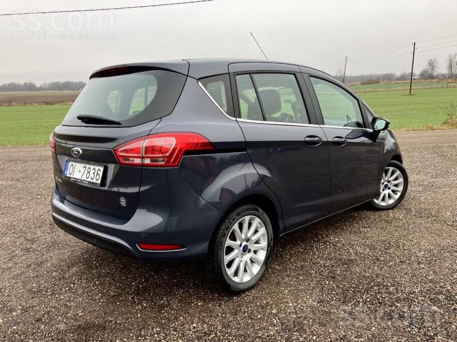 Pelēks Ford B-Max 2014 Talsi, ar dzinēja tilpumu 1.60 L un nobraukumu 191 tūkst. km par 7500 €, foto 3 vietnē AUTOMOTO.COM.LV