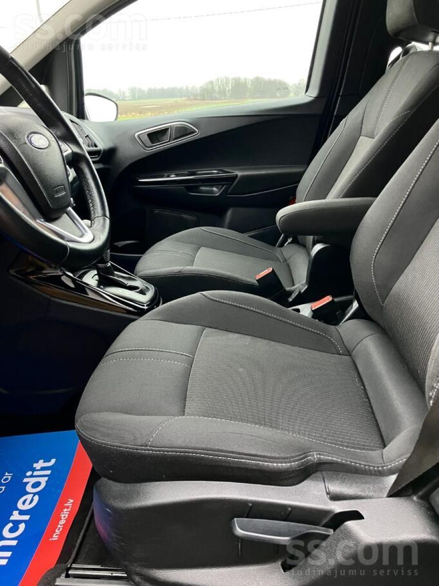 Pelēks Ford B-Max 2014 Talsi, ar dzinēja tilpumu 1.60 L un nobraukumu 191 tūkst. km par 6999 €, foto 14 vietnē AUTOMOTO.COM.LV