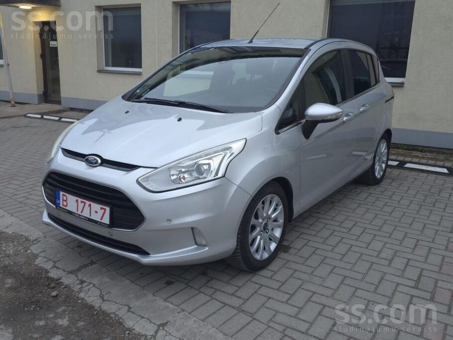 Pelēks Ford B-Max 2014 Kuldīga, ar dzinēja tilpumu 1.60 L un nobraukumu 155 tūkst. km par 5100 €, foto 1 vietnē AUTOMOTO.COM.LV