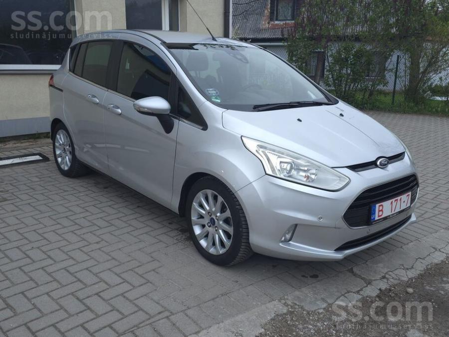Pelēks Ford B-Max 2014 Kuldīga, ar dzinēja tilpumu 1.60 L un nobraukumu 155 tūkst. km par 5100 €, foto 3 vietnē AUTOMOTO.COM.LV
